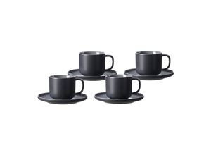 4260762061930 - Kaffeetassen mit Untertassen Jasper 240 ml 4er Set