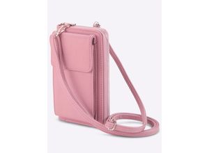 4260446537423 - Handytasche HEINE Damen Gr B H T 105cm x 185cm x 3cm rosa (rose) Polyurethan unifarben Taschen