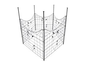 4260631345468 - Never Indoor Gartenzäune Wildzaun Weidezaun Forstzaun Drahtzaun Knotengeflecht775 x 64 cm