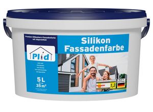 4066056000834 - Premium Silikon Fassadenfarbe Aussenfarbe Fassadenweiß Weiß