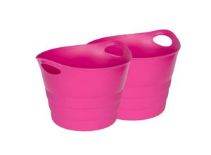 4017787803287 - Set 2 x Multifunktionskorb Honey 42 Liter (Pink)