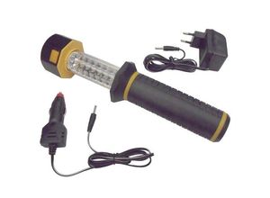 4043722011592 - Mauk - led Werkstatt Kombi Lampe Leuchte Taschenlampe Stablampe 27 LEDs ausklappbar mit Magnet