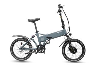 4250733807872 - LLobe E-Bike Faltrad City Run 20 Zoll RH 37cm 7-Gang 374 Wh grau