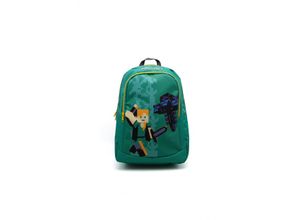 5411217115237 - Minecraft Rucksack Rucksack Schultasche 38cm 1 Reißverschlussfach + 1 Fronttasche