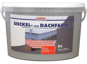 4000590060145 - Wilckens Sockel- und Dachfarbe Steingrau 5 L