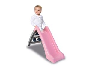 4042774460396 - - Kinderrutsche Happy Slide Pastellrosa Rosa