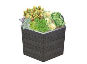 4023122270171 - Hochbeet Ergo L 75 95 x 110 x 75 cm stone Flora Wassersystem