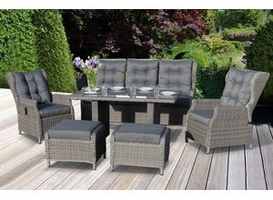 4021472525262 - bellavista - Home & Garden® Luxus Dining Lounge Canelli versch Ausführungen