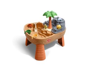 0733538874590 - Dino Dig Sand & Wassertisch mit Dinosaurier & Jungle Wasserspieltisch für Kinder mit 7-teiligem Zubehör Set Wasserspielzeug   Sandtisch für den