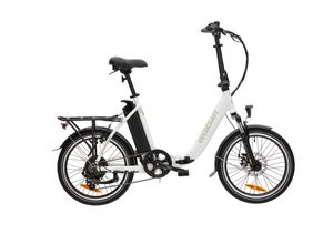 4260580350469 - VECOCARFT E-Pax Elektro-Klapprad E-Folding Bike Farbe weiss