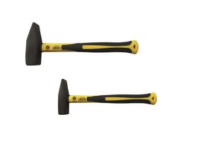 4060873199986 - Vago-Tools Profi 2 tlg Set Schlosserhammer Fiberglas Stiel Schlosser 300g 1000 g