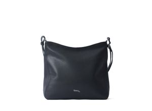 7640149825534 - Umhängetasche VARGU Lunua 1 Kinder Gr B H T 29cm x 30cm x 9cm onesize schwarz Leder Taschen LGW zertifiziertes Leder