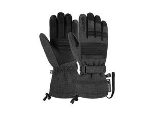 4060485519271 - Skihandschuhe REUSCH Conan R-TEX XT Damen Gr 11 schwarz (dunkelgrau schwarz) 86% Polyester 10% Ziegenleder 4% Polyurethan Sportlich Handschuhe mit wasser- und winddichter Membran