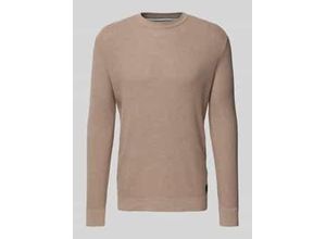 4068127726322 - Regular Fit Strickpullover aus reiner Baumwolle