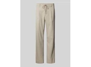 5715611922126 - Regular Tapered Fit Bundfaltenhose mit Tunnelzug Modell LEROY