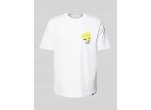 4067891631238 - T-Shirt mit Label-Print