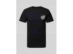 5059415298354 - T-Shirt mit Label-Print