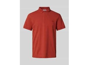 3617073936937 - Regular Fit Poloshirt mit Label-Detail