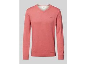 4099976773892 - Regular Fit Strickpullover aus reiner Baumwolle