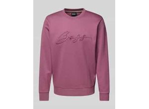 4063545428001 - Sweatshirt mit Label-Stitching Modell Soleri