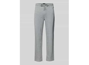 4063545872361 - Straight Leg Sweatpants mit Strukturmuster