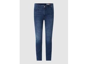 4062448258463 - Skinny Fit Jeans mit Knopf- und Reißverschluss