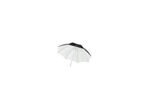 4250234576574 - Pro - walimex mantona Reflex Umbrella - Reflektierender Schirm - Schwarz   Weiß - ø 84 cm (17657) (17657)