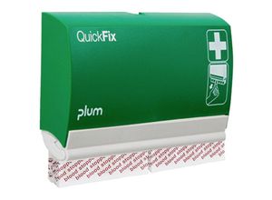 5701684551028 - QuickFix® Blood Stopper 5510 Pflasterspender (b x h x t) 232 x 133 x 33 mm inkl Wandhalterung - Plum