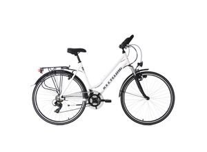 4250547526341 - KS Cycling 28 Zoll Trekkingrad Damenfahrrad Metropolis 21 Gänge Multipositionslenker