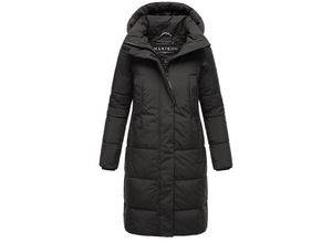 4059072825215 - MARIKOO Damen Winter Steppmantel Jacke Parka Recycelt Warm Mantel mit Kapuze & Recyceltes Obermaterial Laryaa