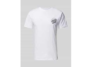 5059415298392 - T-Shirt mit Label-Print