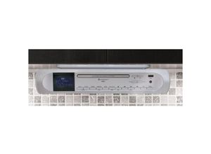 4005425004158 - Küchenunterbauradio UR2170SI dab+ ukw silber - Soundmaster