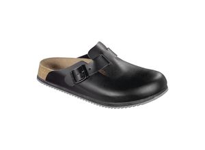 4013871900320 - Clog Boston Super Grip Naturleder schwarz Weite normal Größe 44 - Birkenstock