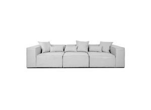 4058166244666 - HOME DELUXE Modulares Sofa VERONA - versch Ausführungen-M hellgrau