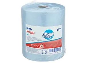 5027375005572 - Kimberly Clark Wischtuch WYPALL X60 8371 L380xB315camm blau 1-lagigperforiertgeprägt 8371 Anzahl 500 St