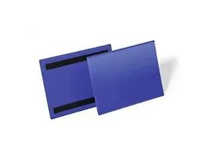 4005546109022 - Etiketten- und Kennzeichnungstaschen B 210 x H 148 mm (A5 quer) 50 Stück blau