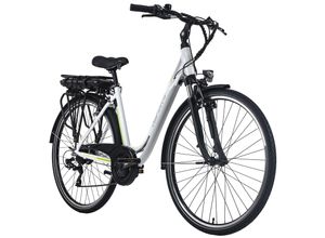 4250547528383 - Pedelec E-Bike Cityfahrrad 28 Versailles weiß-grün