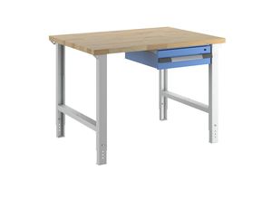 4061753037060 - eurokraft pro Werkbank Baukastensystem Serie 7000 1 Hängeschublade BxT 1250 x 900 mm