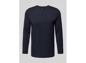 4099976665906 - Regular Fit Langarmshirt aus reiner Baumwolle