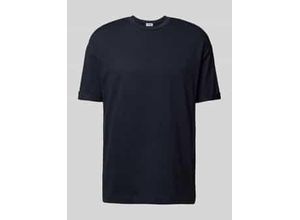 4064908455948 - T-Shirt mit geripptem Rundhalsausschnitt Modell THILO