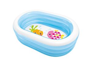 6941057454825 - Babypool Planschbecken Pool Kinderpool Walspaß Whale Fun 163x107cm 57482 - Intex