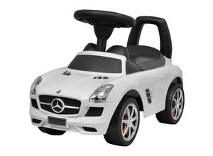 8718475887508 - Mercedes Benz Kinderauto Fußantrieb Weiß