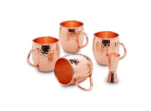 4260238063758 - Echtwerk Moscow Mule Becher Set 5tlg aus Edelstahl