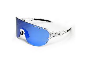 4099514007076 - Sport-Sonnenbrille weiß blau SUNGLOW