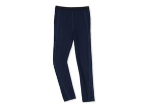 4007063229450 - SCHIESSER Unterhose lang Funktionswäsche warm dunkelblau - Boys Thermo Light 128