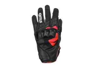 7630180115893 - GMS Motorradhandschuhe GMS Curve Rot-Schwarz