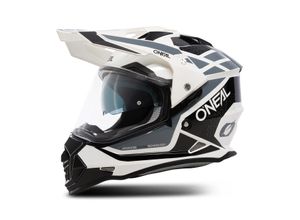 4046068628479 - ONeal Adventurehelm ONeal Sierra R Weiß-Schwarz-Grau