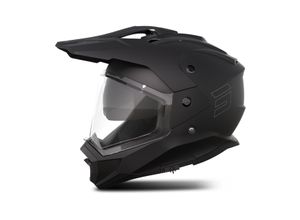 3666689016113 - Shot Race Gear Adventurehelm Shot Trek Solid Schwarz