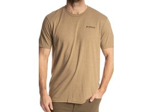 0840273792642 - T-Shirt Frontier Tri-Blend Coyote Braun Heather-Asphalt