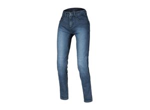 8718913105959 - Bloom Damen Motorrad Jeans - Blau - 32 - female